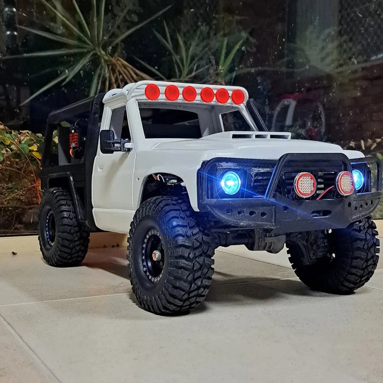 1/10 3D Printed Gq single cab – majorscale.rc