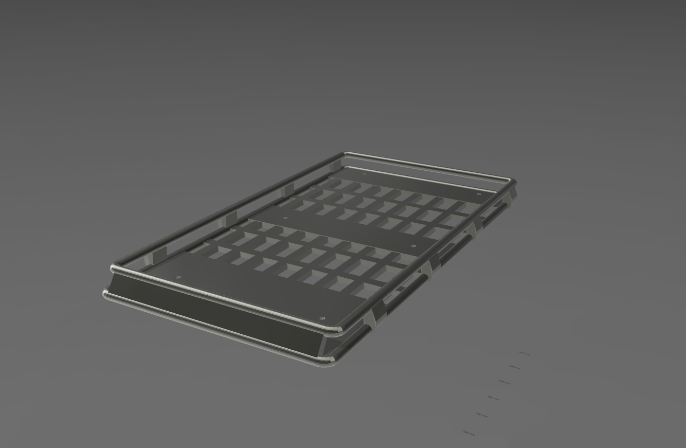 1/10 3D Printed full length roof rack – majorscale.rc