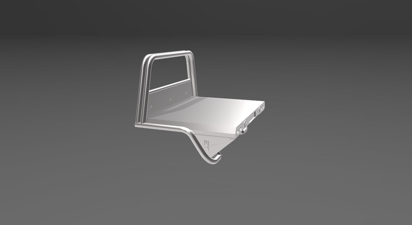 1/10 3D Printed Dual Cab Tray – majorscale.rc